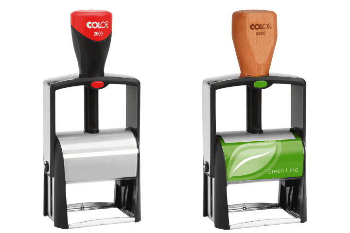 Firmenstempel – mit Logo und Text online erstellen und bestel